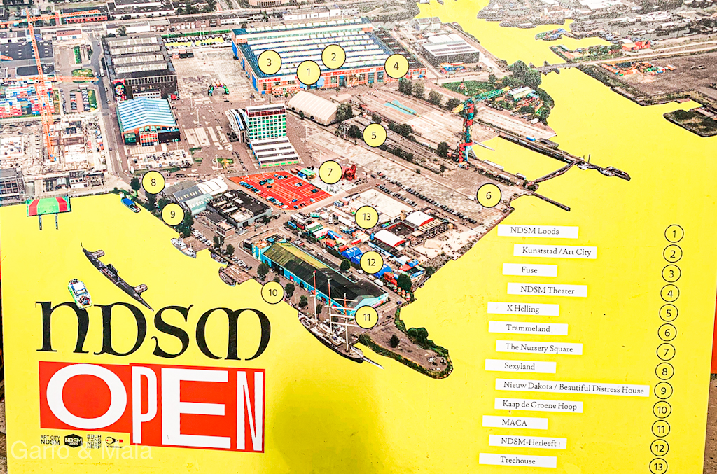 NDSM: Passeio pelo Norte de Amsterdam | Garfo & Mala